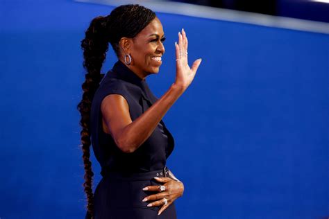 Michelle Obama Wearing Braids At The Dnc Was So Much More Than Just A