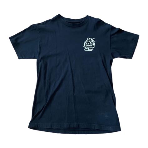 Assc Blocked Black Tee Hype Assc Depop