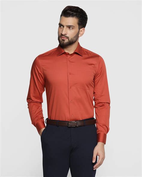 Formal Shirt In Rust Manuel