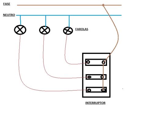 Solucionado Conexcion De 3 Luminarias A 3 Teclas Desde Un Toma Solo