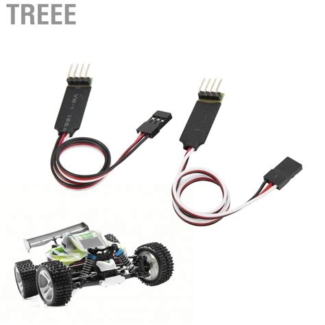 Treee Rc รถสายควบคุมไฟ Led แฟลชบนปิดสวิตช์ช่องที่สาม Cablev Shopee Thailand