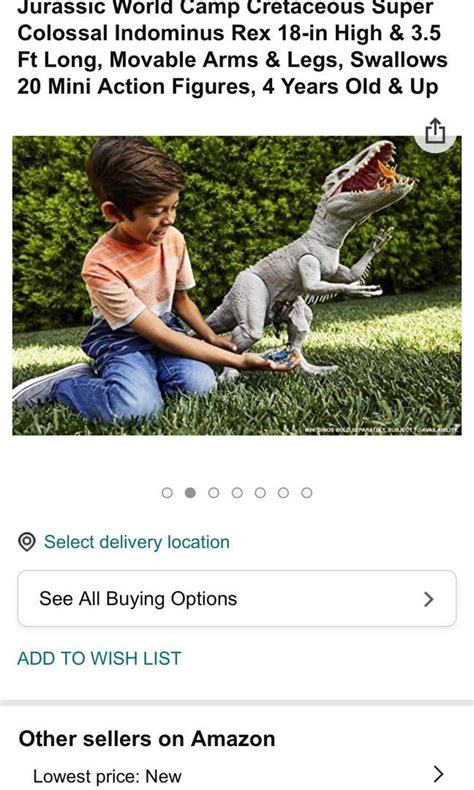 Jurassic World Camp Cretaceous Indominus Rex Hobbies And Toys Toys