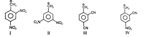 Arrange The Following Carbanions In Increasing Order Of Stability