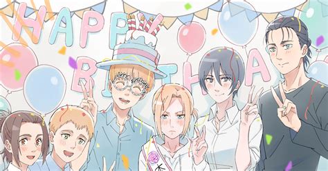 進撃の巨人 アニちゃん誕生日おめでとう20240322 あの日のバッタのイラスト Pixiv