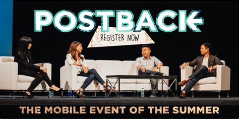 Announcing Postback The Mobile Event Of The Summer Tune