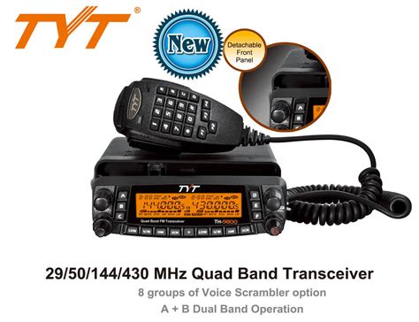 TYT TH-9800 Radiotelefon 4-pasmowy 29/50/144/430MHz | inradio.pl