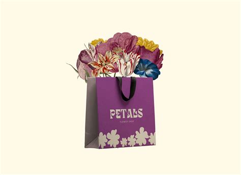Brand Identity Flower Shop Behance