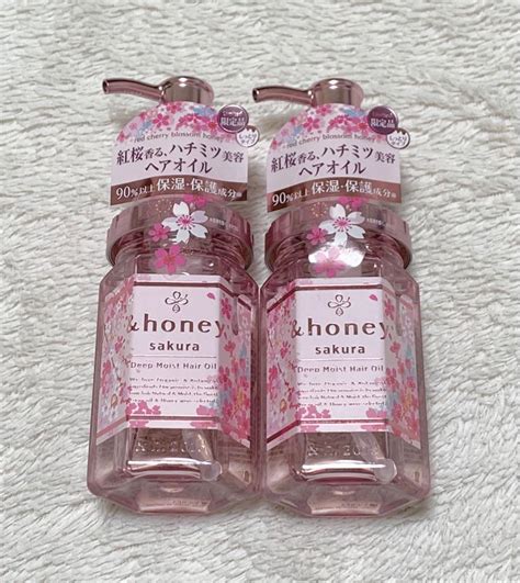 Andhoney アンドハニー サクラ ディープモイスト ヘアオイルソメイヨシノ メルカリ