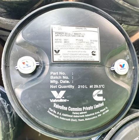 Valvoline Power Select Max Plus Ci4 Plus At ₹ 185 Litre Valvoline Engine Oil In Pune Id