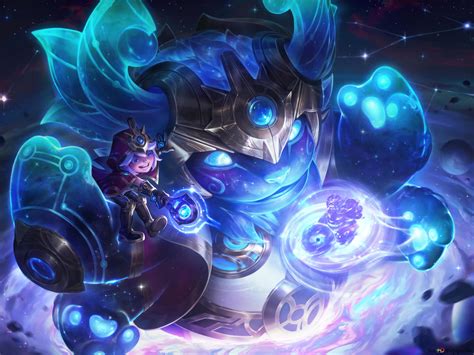 Cosmic Paladin Nunu With Willump League Of Legends LOL 8K