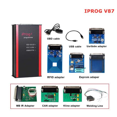Updated V87 Iprog Key Programmer For Ecu Immo Eeprom Airbag Reset To