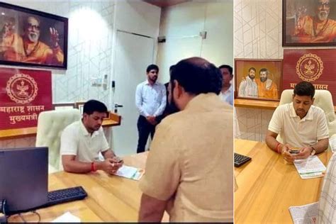 Maharashtra Politics Eknath Shindes Son Shrikant Shinde Sits On Cm