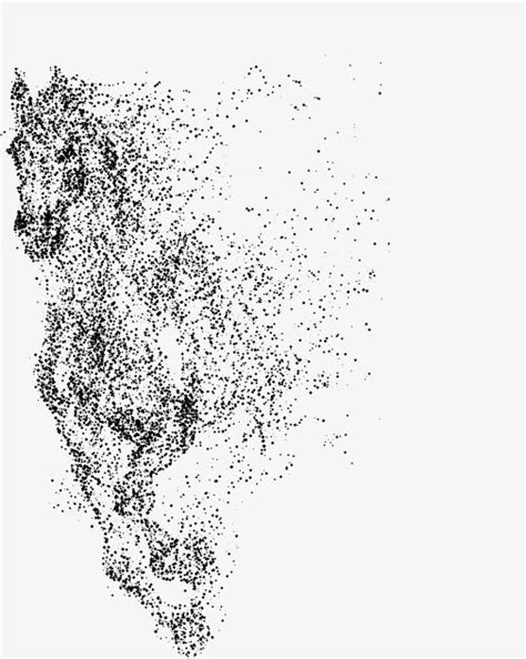 abstract creative dynamic particle image vector particle creative png