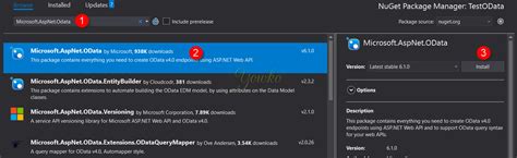 使用 Aspnet Web Api 建立 Odata 服務 Yowkos Notes