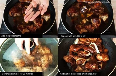 Chicken Bistek Savory Tender Juicy Chicken Yummy Kitchen