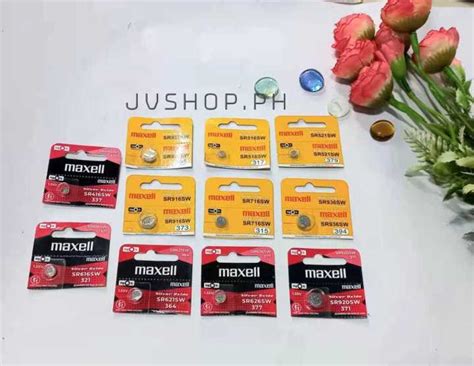 SR916SW SR716SW SR936SW SR621SW SR626SW SR920SW Original Maxell Silver ...