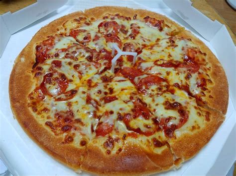 피자헛 팬피자 페페로니 치즈추가  인스티즈instiz 이슈 카테고리