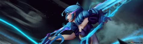 2021 Doll Champion Gwen League Of Legends Lol 4k Wallpaper Download