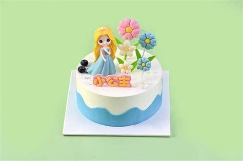 可爱小公主蛋糕小吃美食食品餐饮摄影素材汇图网