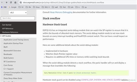 Esp32 无限重启的2种情况 “stack Protection Fault“ And “stack Overflow In Task