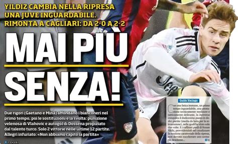 Rassegna Stampa Juve Prime Pagine Quotidiani Sportivi Aprile