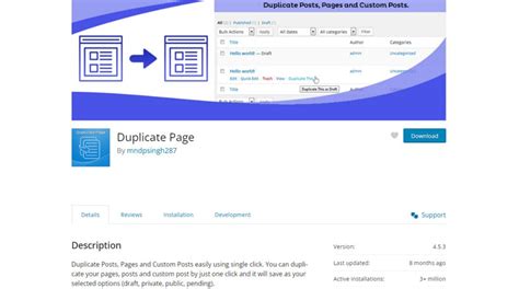 How To Duplicate A Page In Wordpress Clone Pages Posts