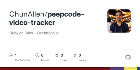 Github Chunallen Peepcode Video Tracker Ruby On Rails Backbone Js