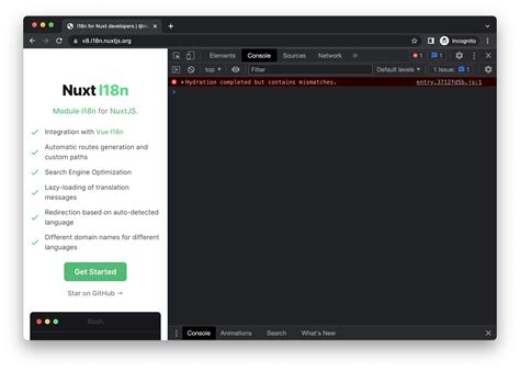 V Documentation Site Navigation Is Broken Issue Nuxt Modules I N Github
