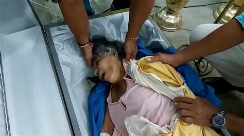 Dead Woman In Casket