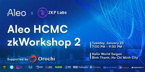 Zkp Labs Viet Nam On Linkedin Aleoworkshop Blockchaintech Zkplabs