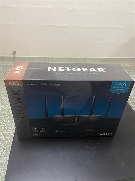 Brand New Netgear Nighthawk Ax5 Rax43 High Speed Router Router Netgear Computers And Tech