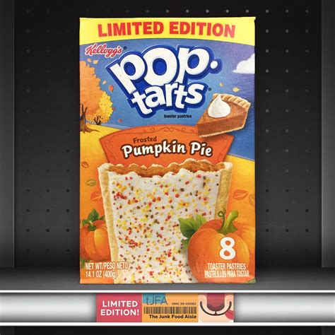 Pumpkin Pie Pop Tarts The Junk Food Aisle