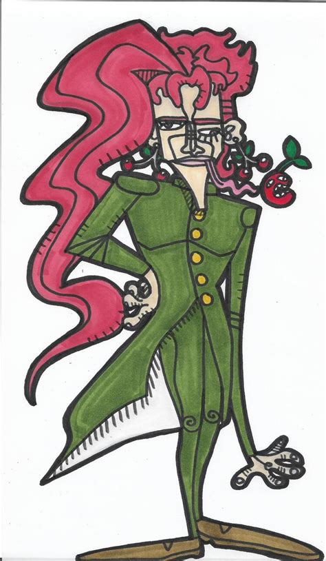 Drawing Jojo Characters In Oingo Boingo Style Every Day Until Stone