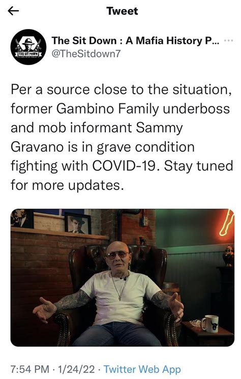 Sammy The Bull In Grave Condition” Rmafia