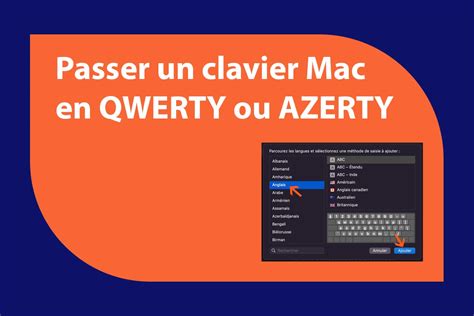 Passer Un Clavier En Qwerty Ou Azerty Sur Mac Analogictech