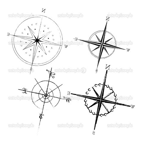 Simple Compass Drawing At Getdrawings Free Download