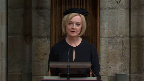 Liz Truss Reads At Queens Funeral News Uk Video News Sky News