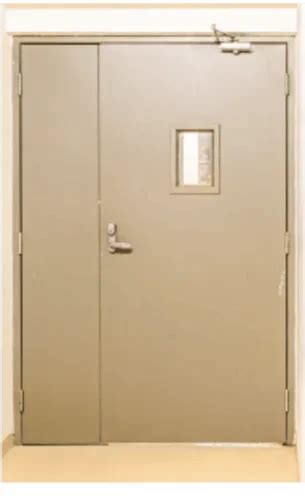 Steel Fireproof Explosion Proof Doors Powder Coated At Best Price In