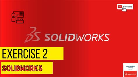 Exercise 2 SolidWorks Tutorial SolidWorks 2021 YouTube