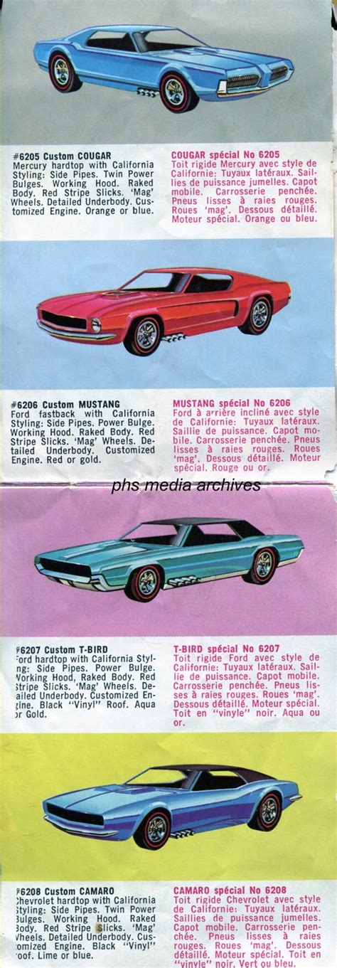 Phscollectorcarworld Retro Flashback Feature The Hot Wheels 1968 Catalog