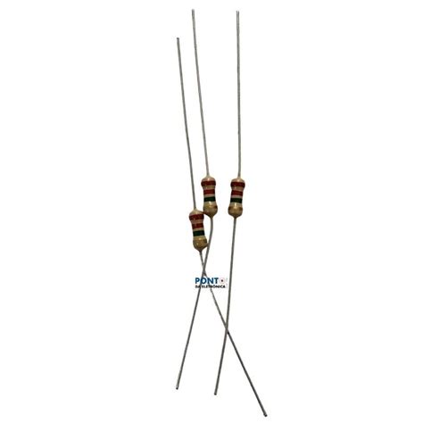 Resistor 2m2 1 4w 5 Ponto Da Eletrônica