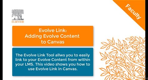 Evolve Link Elsevier Education