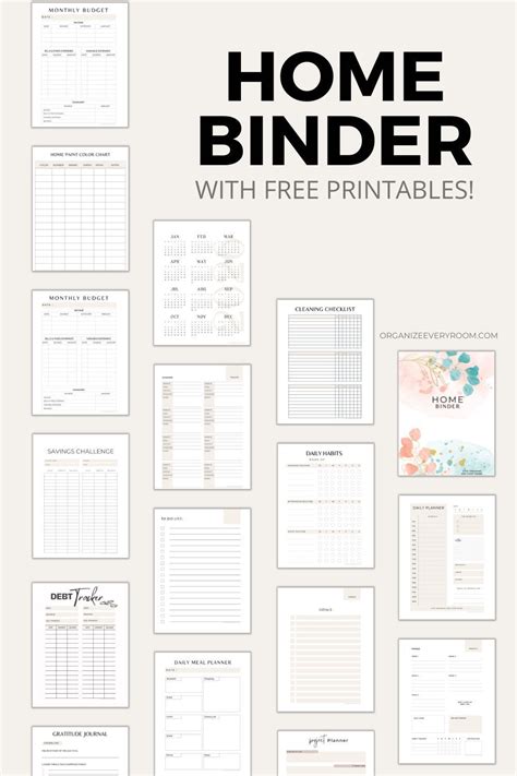 Declutter Planner Free Printables