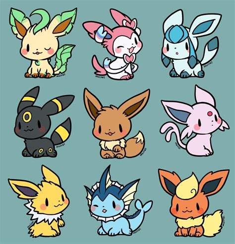 Gotta Catch Em All Eevee Cute Cute Pokemon Wallpaper Pokemon Eevee Evolutions