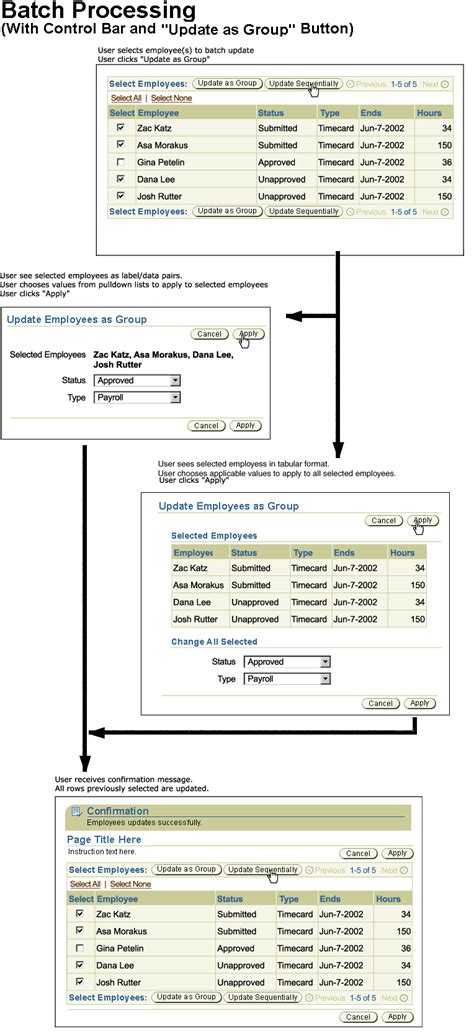 Blaf Guidelines Batch Detail Mode And Batch Processing Templates