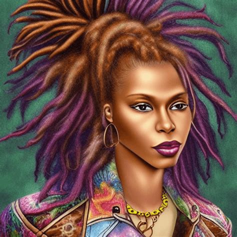 Beautiful Cartoonish Airbrushed Styled Clipart Of Detailed Airbrushed