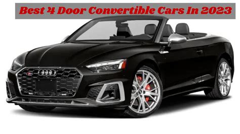 Best Door Convertible Cars In The Open Air Cruiser
