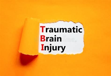 Tbi Traumatic Brain Injury Symbol Concept Words Tbi Traumatic Brain