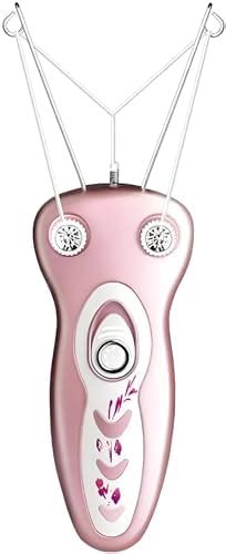 Electric Cotton Thread Epilator Lady Facial Threading Hair Remover For