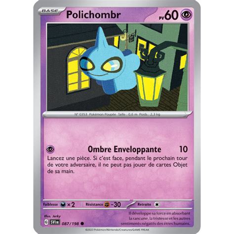 Polichombr 087 198 Carte Pokémon Écarlate et Violet EV01 DracauGames